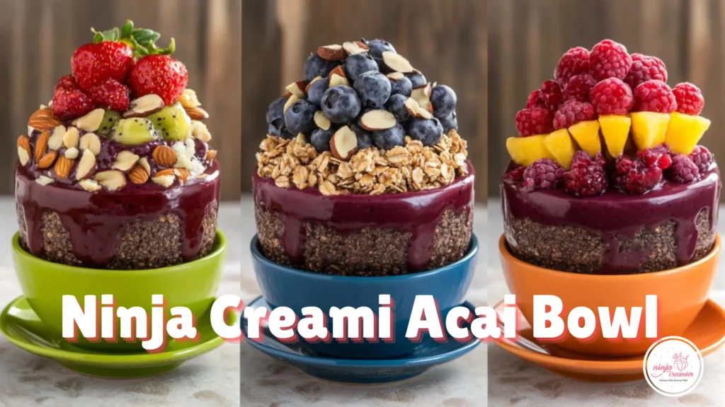 Ninja Creami Acai Bowl: Your Ultimate Summer Superfood Treat 🍇 - Ninja ...